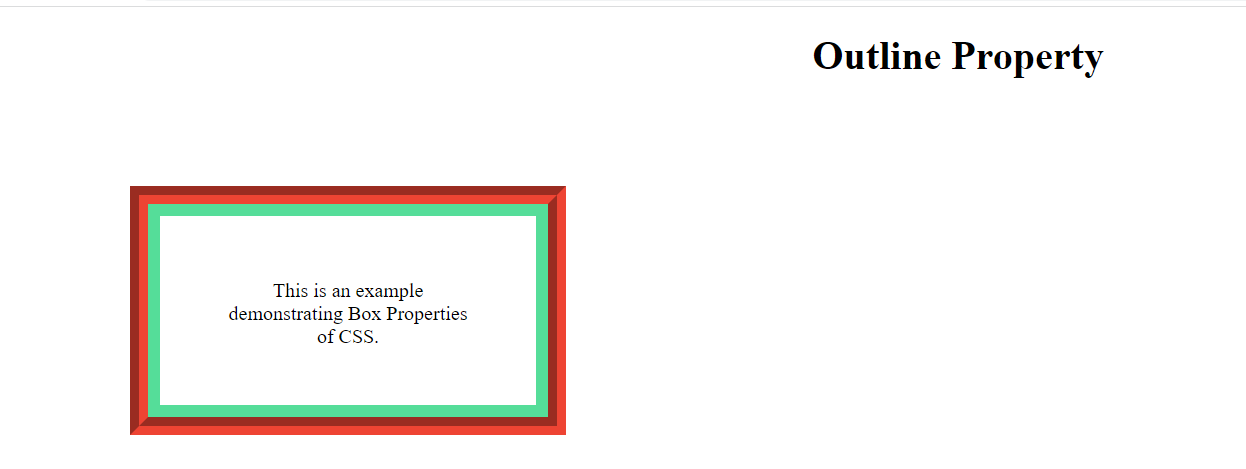 Examples of Outline Properties in CSS - Programmingempire