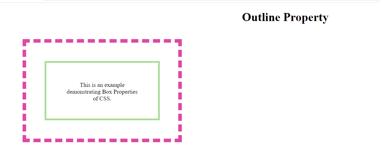 Examples of Outline Properties in CSS - Programmingempire
