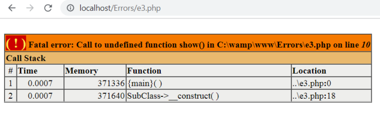 Types of Errors in PHP and How to Handle Them - Programmingempire