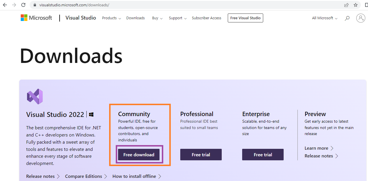 How to Install Visual Studio 2022 on Windows - Programmingempire
