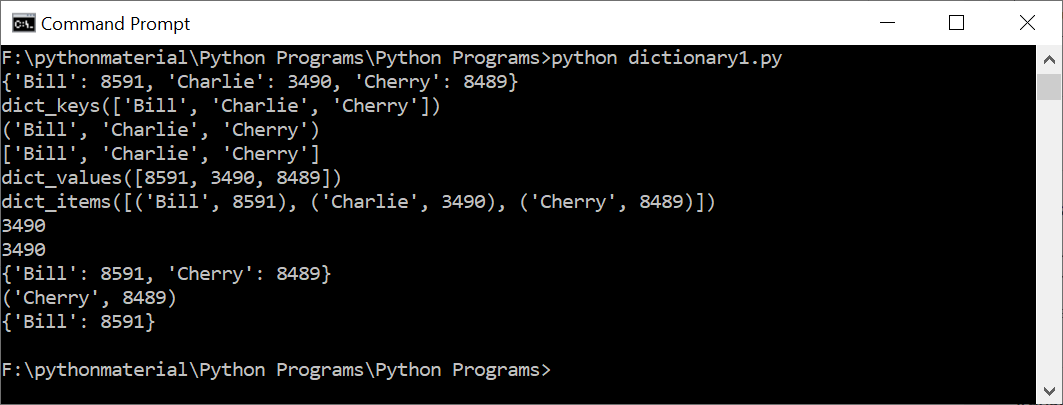 How to Create a Dictionary in Python - Programmingempire
